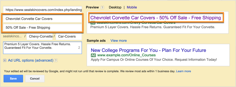 Google AdWords Expanded Text Ads: Best Practices For The New Format